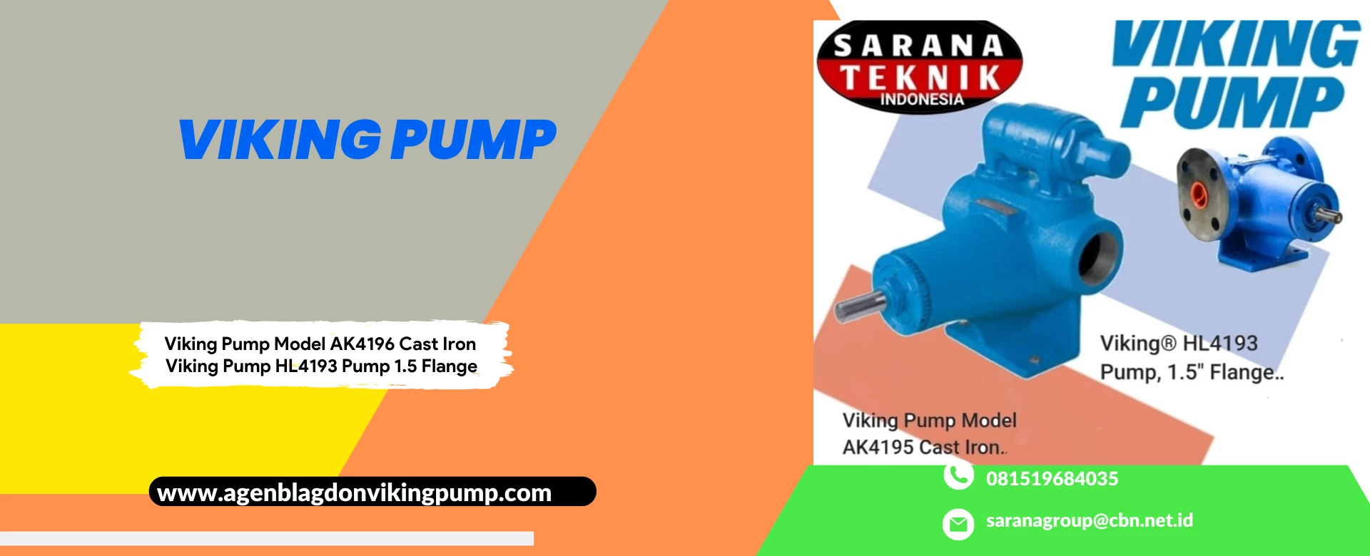 Distributor Pompa Industri Jakarta | PT. Sarana Teknik