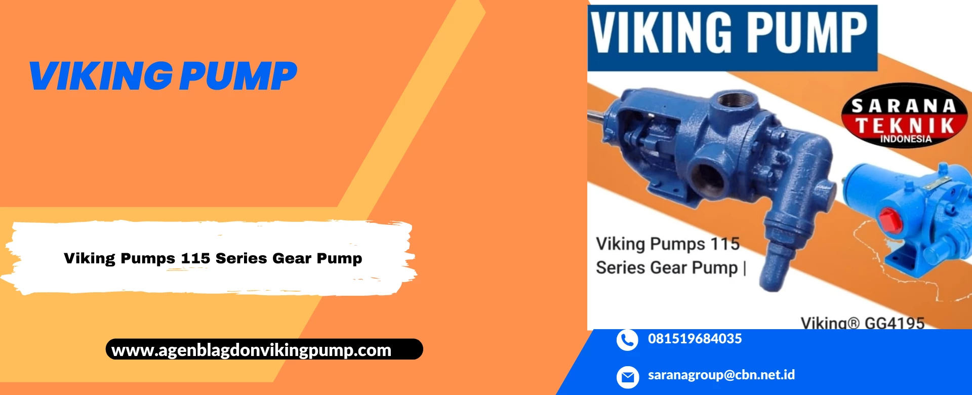 Distributor Pompa Industri Jakarta | PT. Sarana Teknik